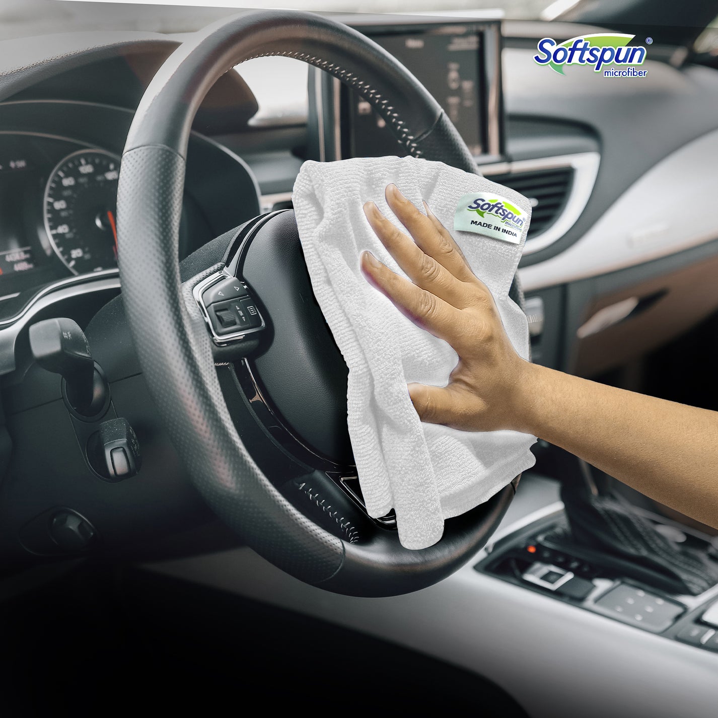 The Original 340 GSM Microfiber Cleaning Cloths for Cars – Ultra Soft ...