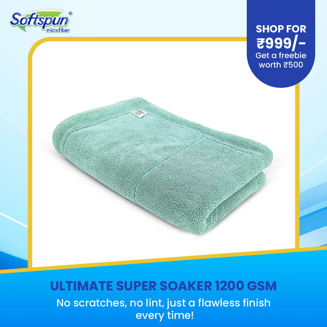 Softspun Microfiber Cleaning Cloth | Shop Premium Microfiber Towel